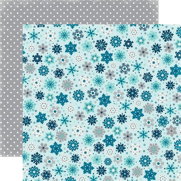 ECP Cardstock - Hello Winter Snowfall, 0,98