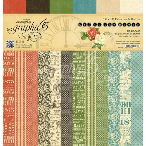 G45 Paper Pad 12"x12" - Safari Adventure, 26,80