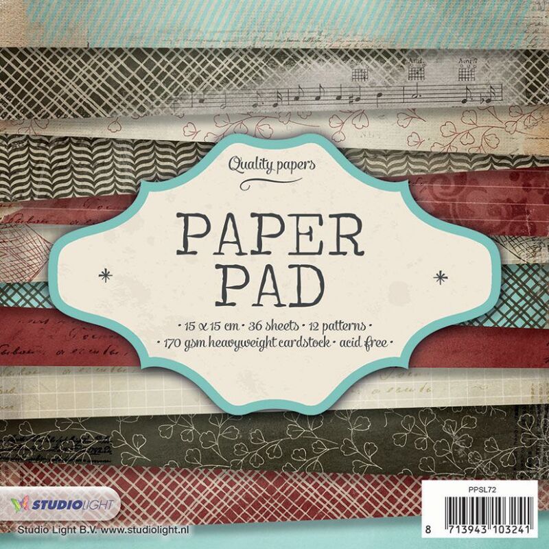STL Paper Pad 6x6" - Men Cave