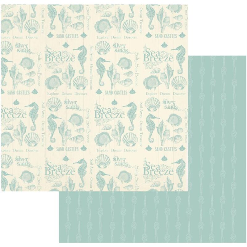 COC Cardstock - Sea Breeze Collecting Shells, 1,10