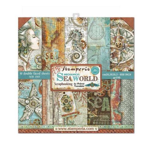 STP Paper Pad 12x12" - Mechanical Sea World, 11,95