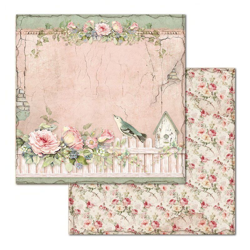 STP Paper Pad 12x12" - House of Roses, 9,95