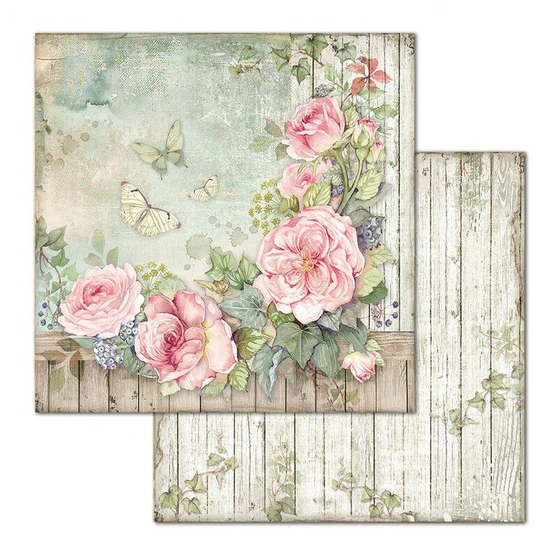 STP Paper Pad 12x12" - House of Roses, 9,95
