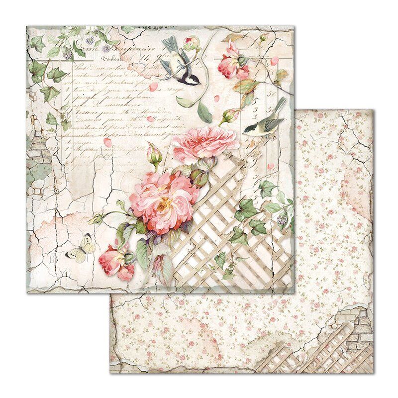 STP Paper Pad 12x12" - House of Roses, 11,95