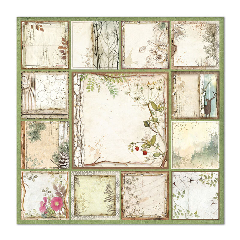 STP Paper Pad 12x12" - Forest, 9,95