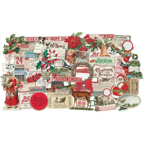 THZ Tim Holtz Ephemera - Snippets Tiny Christmas