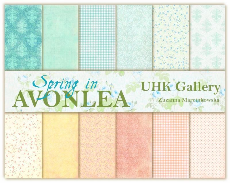 UHK Gallery Paper Pack 12x12" - Avonlea Spring, 4,95