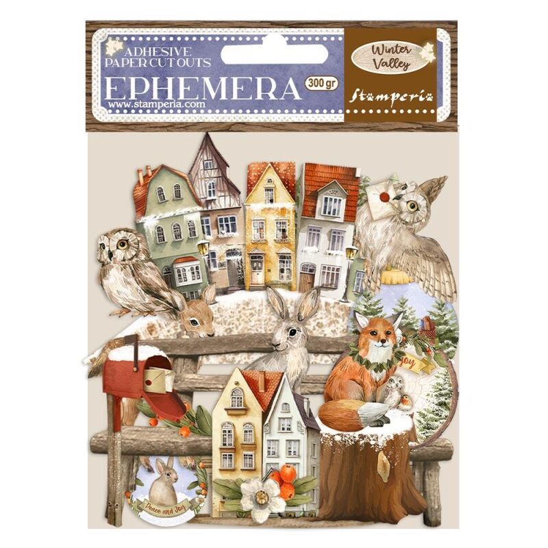 Stamperia Ephemera - Romantic Winter Valley, 5,70